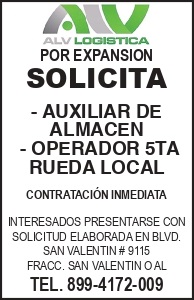 (LOGO) POR EXPANSION - El Mañana de Reynosa Avisos Clasificados